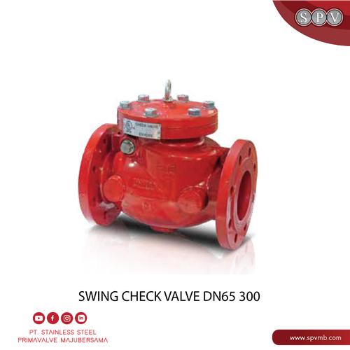 Jual SWING CHECK VALVE DN150 300 PSI FOR HYDRANT VALVE CERTIFICATE ...
