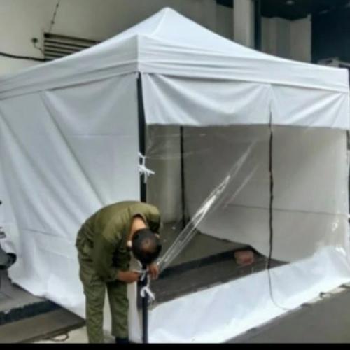 Jual kain tenda lipat 2x3 + dinding 4 sisi bhn 1080d tanpa rangka ...
