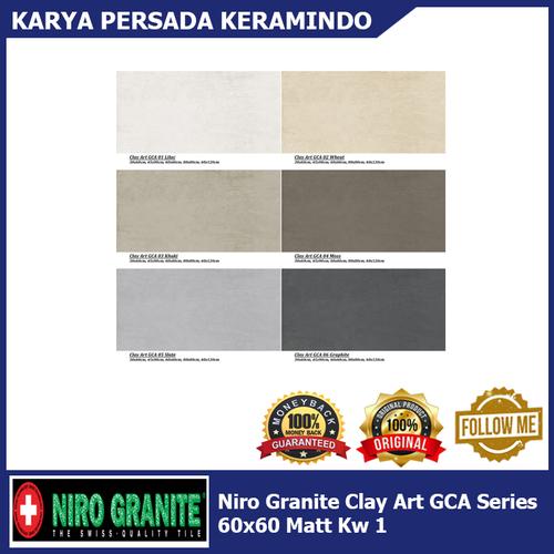 Jual Niro Granite Clay Art GCA Series 60x60 Matt Kw 1 - GCA 01 Lilac ...