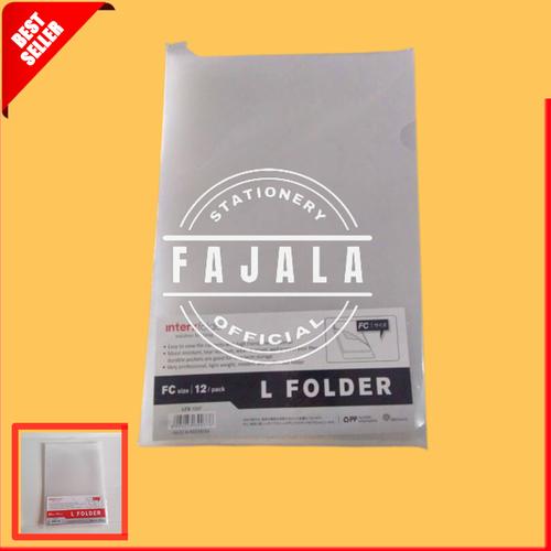 Jual Map L bening f4 / a4 folder one / Map Plastik Harga 1 pcs / Lembar ...