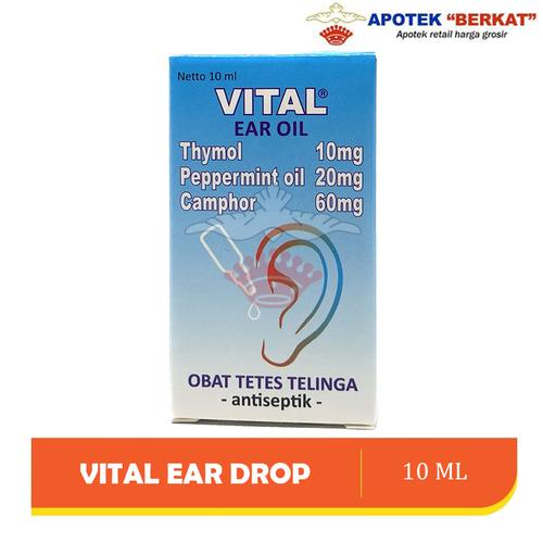 Jual Vital Ear Oil - Obat Tetes Telinga Gatal dan Infeksi - Kab ...