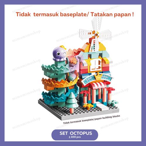 Jual DIY blocks BALOK bricks Balok Besar Compatible Balok - SET BB OCTOPUS - Jakarta Barat ...
