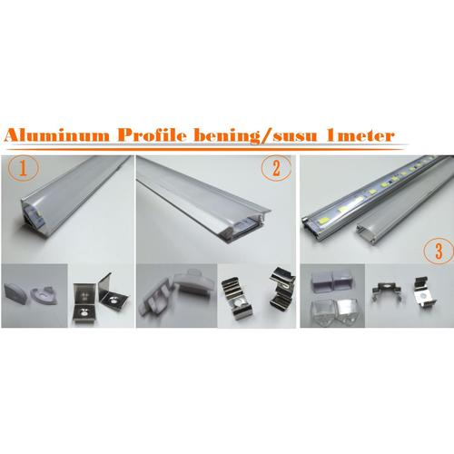 Jual KAP HOUSING ALUMINIUM LED STRIP / DUDUKAN LAMPU STRIP LED ...