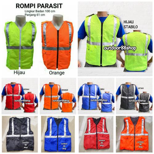 Jual Rompi Proyek - Rompi Safety - Rompi Tambang - Rompi Kerja Lapangan ...