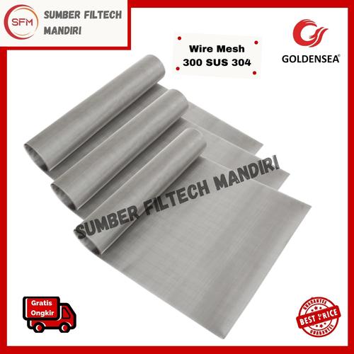 Jual Wiremesh Ayakan Lebar SS304 #325 (Lebar 1.3m) Stainless / Saringan - Mesh 325, Lebar 1.3m ...