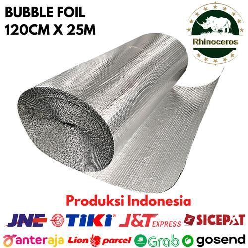 Jual Bubble Aluminium Foil Peredam Panas Insulasi Atap Double Side - Kota Tangerang - Rhinoceros ...