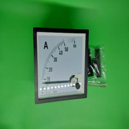 Jual Ampere Meter Panel Listrik AC Analog Via CT/5A Class 1.5 72x72 - 0 ...