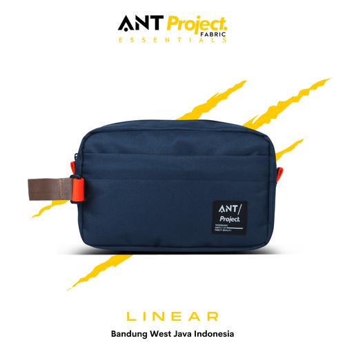 Promo ANT PROJECT - Pouch Bag LINEAR NAVY - Tas Tangan - Kota Bandung ...