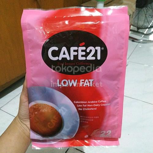 Jual KOPI CAFE 21 CAFE21 INSTANT COFFEEMIX LOW FAT SINGAPORE NO SUGAR ...