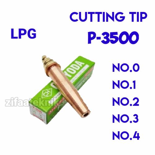 Jual CUTTING TIP P-3500 STRONG-25 CYIYODA No1 Original Made in japan ...