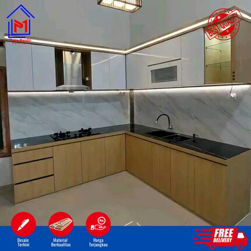 Jual solusi desain kichen seT free design RAK DAPUR - desain custom ...