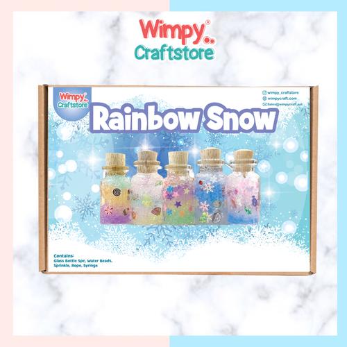 Jual Wimpy Craft KIT Rainbow Snow Art Set Dekorasi Hiasan - Kota ...