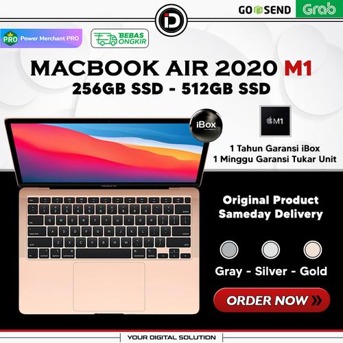 Jual Apple Macbook Air M1 2020 13.3" 256GB/512GB Gray Silver Gold ...