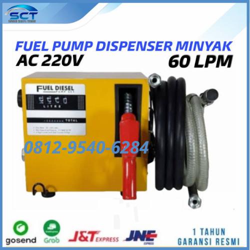 Jual Fuel pump dispenser Mesin Pengisian BBM minyak/solar 60 LPM 220V ...