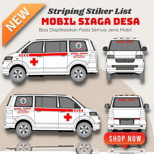 Jual Stiker Mobil Siaga Desa - Kab. Tasikmalaya - Polet ID | Tokopedia