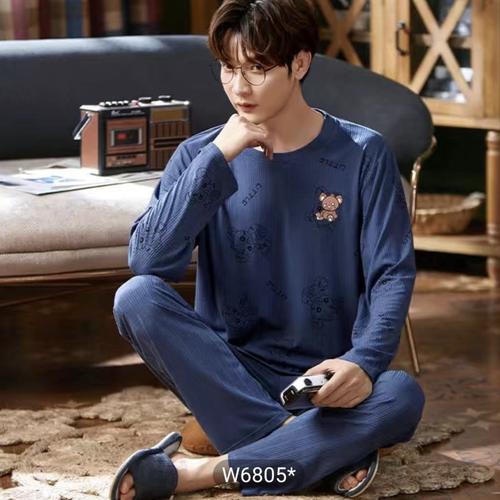 Jual PIYAMA COWOK DEWASA KAOS SPANDEX IMPORT BAJU TIDUR PRIA SET CELANA ...