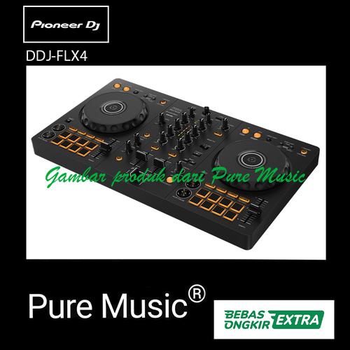 Jual DJ Controller Pioneer DDJ FLX4 / FLX-4 Original Garansi Resmi 1thn ...