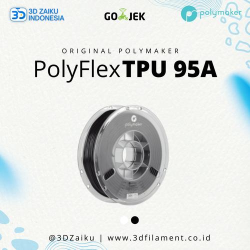 Jual Original PolyMaker PolyFlex TPU 95A 3D Printer Flexible Filament - Jakarta Barat - 3D Zaiku ...