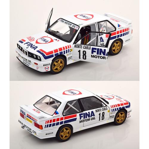 Jual Diecast 1/18 solido BMW M3 E30 No.18, Rally Monte Carlo 1989 Duez ...
