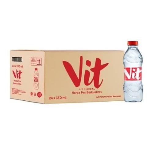 Jual Vit Air Mineral Botol Mini Kecil 330ml 1 dus - Jakarta Selatan ...