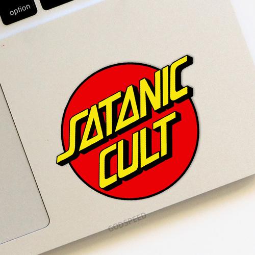 Jual Satanic Cult Sticker - Kota Bandung - GODSPEED STICKER | Tokopedia