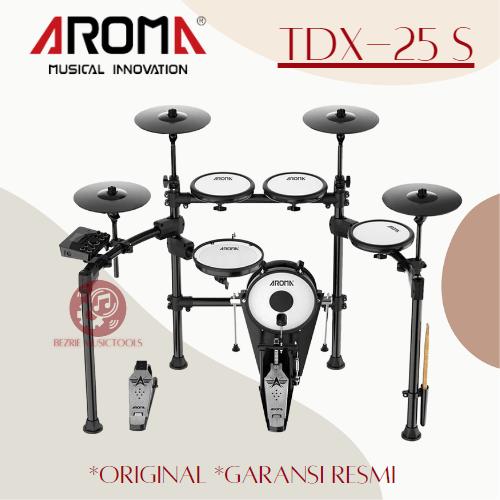 Jual AROMA TDX25S Electronic Drum Kit with All Mesh Head Original ...