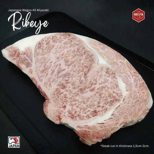 Jual A5 WAGYU RIBEYE - Miyazaki Japanese ribloin steak impor ...