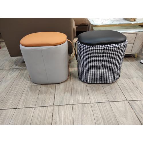 Jual Stool Puff Kursi Sofa Kain Pvc Leather Storage Box Kotak Anak ...