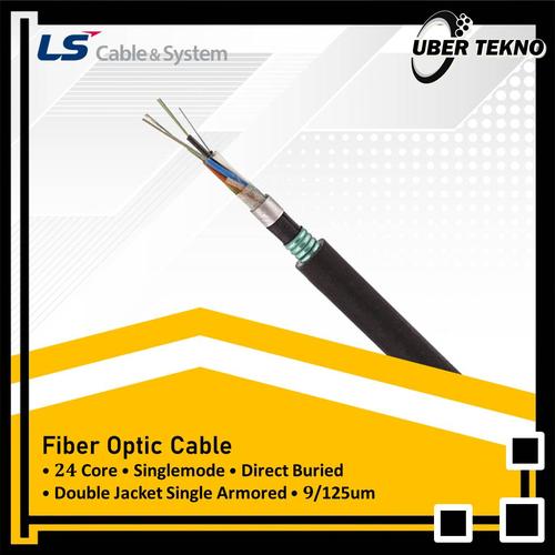 Jual LS Kabel FO 24 Core Singlemode 9um/125um Direct Buried Double ...