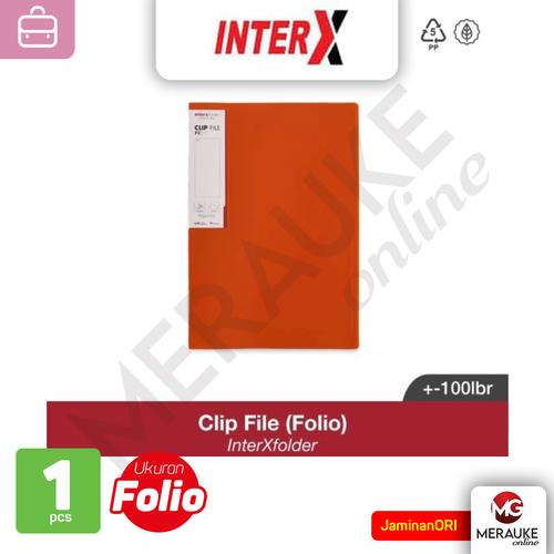 Jual InterX Map Jepit / Clip File Folio (F4) - Kuning - Kota Bandung - Merauke Online | Tokopedia