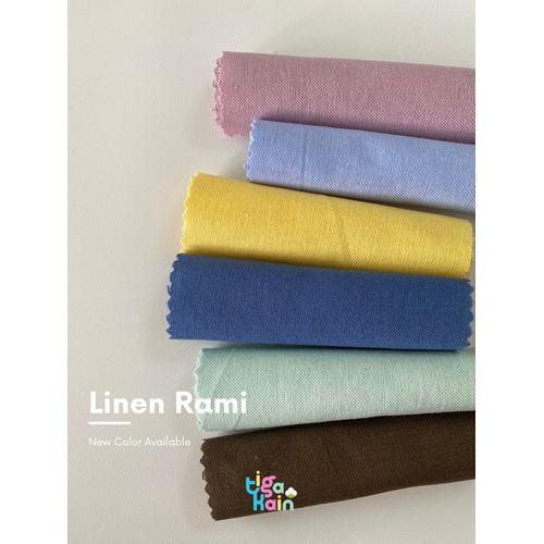 Jual 0.5 Meter Kain Linen Rami Bahan Katun Linen - WARNA LAIN - Jakarta ...