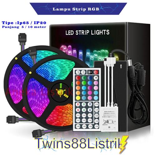 Jual Lampu LED RGB IP 65 / IP 20 Lampu Warna Warni - IP20 / 5 METER ... Jual Lampu LED RGB IP 65 / IP 20 Lampu Warna Warni - IP20 / 5 METER ...