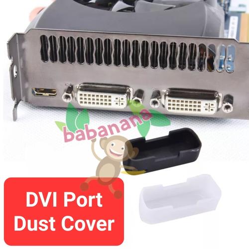 Jual Dust Cover DVI plug penutup anti debu Socket external monitor ...