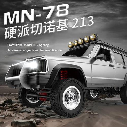 Promo RC Car MN78 Cherokee Scale 1/12 RC Offroad 4WD Full Propo Crawler ...