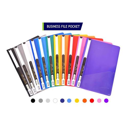 Jual Business file folio / Map Kancing / Map Sleting / Map / CLEAR ...