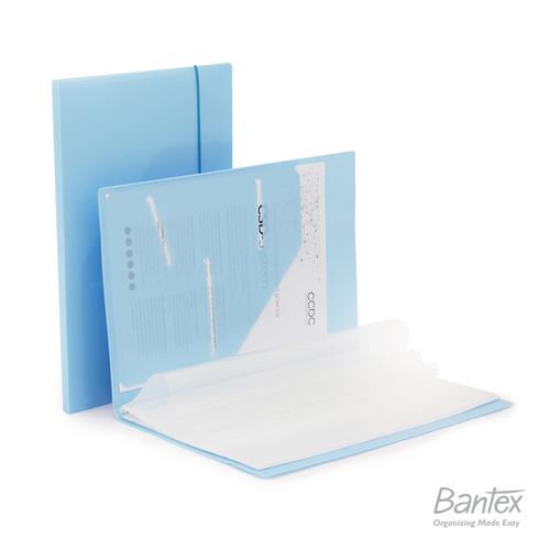 Jual Bantex Clear Holder Display Book Tali F4 20 pocket Sky Blue 3123 ...