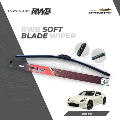 Jual RWB S52 WIPER Nissan 370z Z34 2012-2020 SOFT FRAMELESS WIPER ...