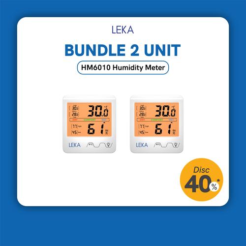 Promo LEKA HM6010 Humidity Meter -Hygrometer Thermometer Ukur Lembab ...