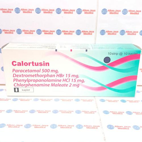 Jual Calortusin Box Isi 10 Strip @10 Tablet - Obat Batuk & Pilek - Kota ...