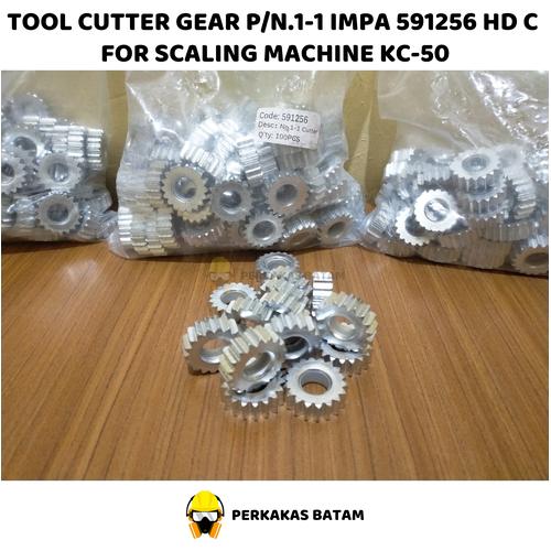 Jual TOOL CUTTER GEAR P/N.1-1 IMPA 591256 HD C FOR SCALING MACHINE KC ...