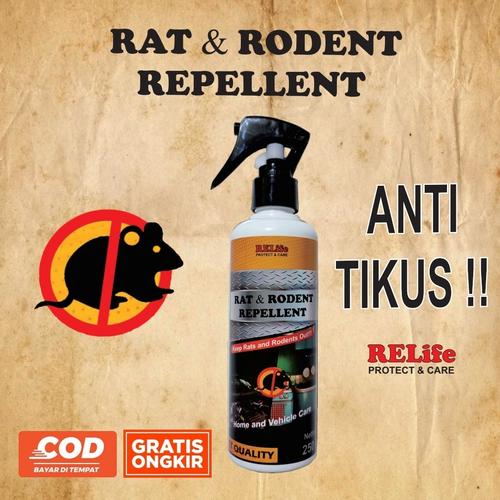 Jual RAT & RODENT REPELLENT ASLI RELIFE SEMPROTAN CAIRAN PENGUSIR TIKUS ...