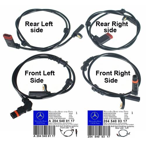 Jual ABS WHEEL SPEED SENSOR MERCEDES-BENZ W204 C300 C350 - DEPAN KIRI ...