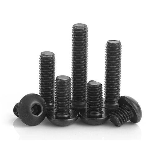 Jual Baut M4x40 mm Hexagonal M4 Height 40mm Black Round besi metal ...