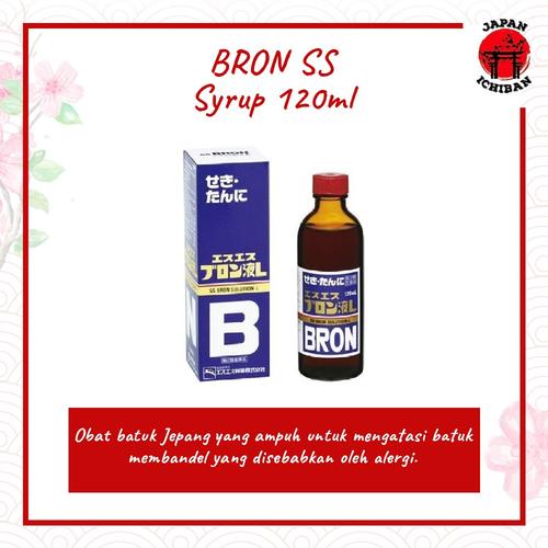 Jual Bron SS Syrup 120ml (Obat Batuk) First Hand Original Jepang ...
