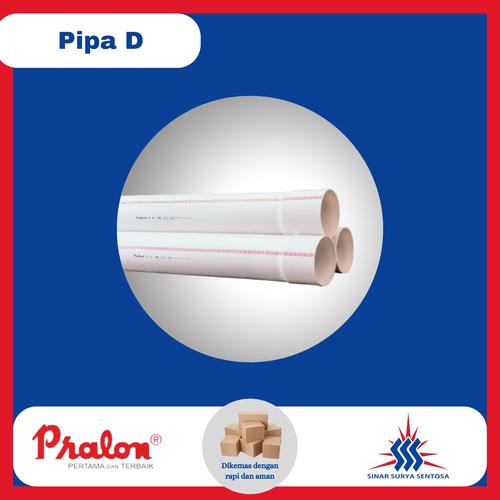 Jual Pipa PVC D Pralon ukuran 5", 6", 8", 10", 12" - 8", Putih - Kota ...