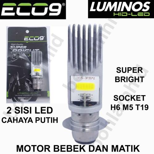 Jual Lampu Motor LED Luminos Honda Beat ESP FI ECO9 H6 M5 T19 Putih ...