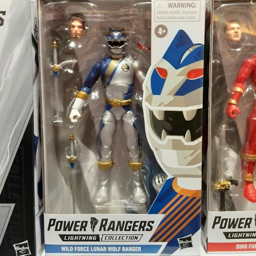 Jual Hasbro Power Rangers Lightning Collection Wild Force Lunar Wolf ...