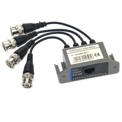 Jual VIDEO BALUN 4CH CCTV SUPPORT up to 5mp pasif hd transceiver ...