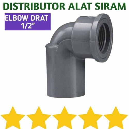 Jual FAUCET ELBOW DRAT DALAM 1/2 INCH KENI KNEE AW KONEKTOR PIPA 1/2" PVC - Jakarta Barat ...
