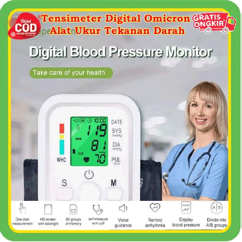 Promo tensimeter digital omicron alat ukur tekanan darah otomatis ...
